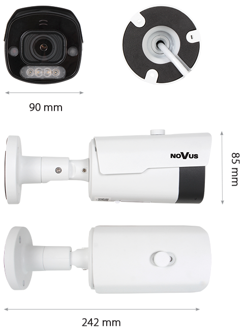 Kamera IP 5MPX z obiektywem motor-zoom, analizą obrazu w oparciu o Deep ...